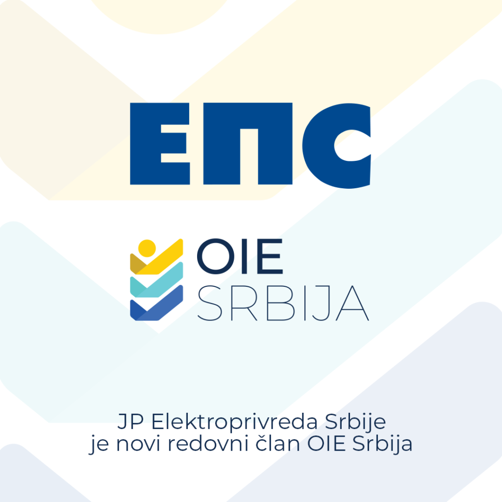EPS je novi član OIE Srbija - Energetski Portal